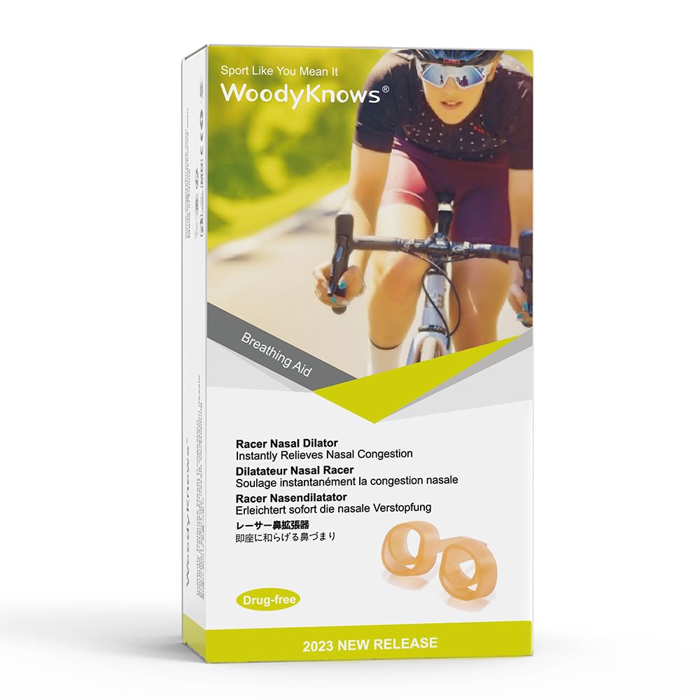 WoodyKnows Dilatateurs nasaux de compétiteur|Aide respiratoire pour le ...